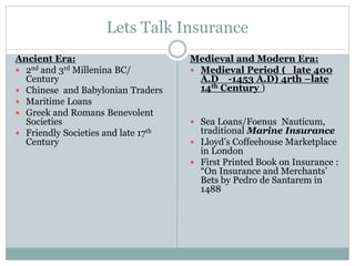 Lets talk insurance | PPTX | Life Insurance | Insurance