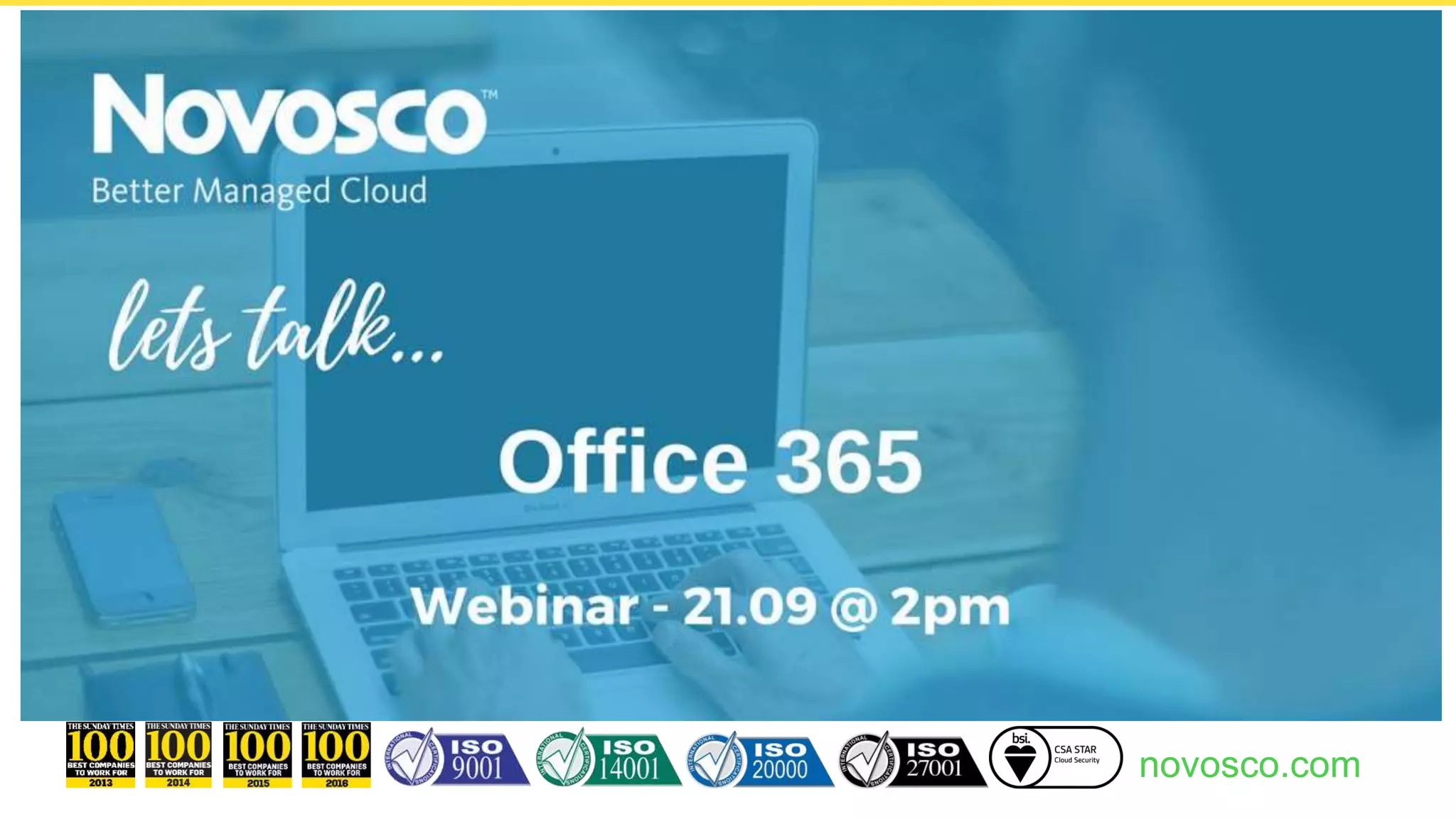 Webinar: Lets talk Office 365 | PPT