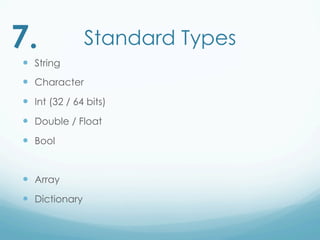 Let's talk swift - an introduction | PDF