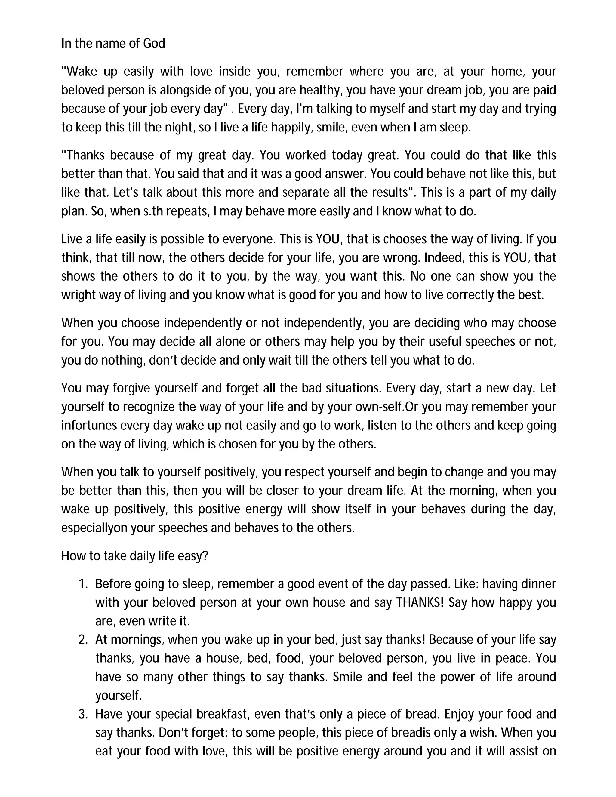 Let's to live a life | PDF