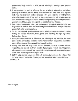 Let's to live a life | PDF