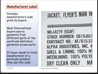 Lets understand about different labels use in garment or textile ...