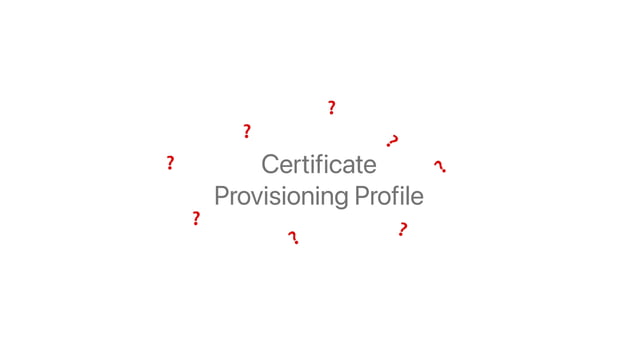 Certificate 와 Provisioning Profile | PPT