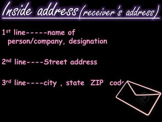 Letter format | PPTX