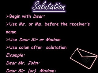 Letter format | PPTX