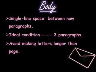 Letter format | PPTX