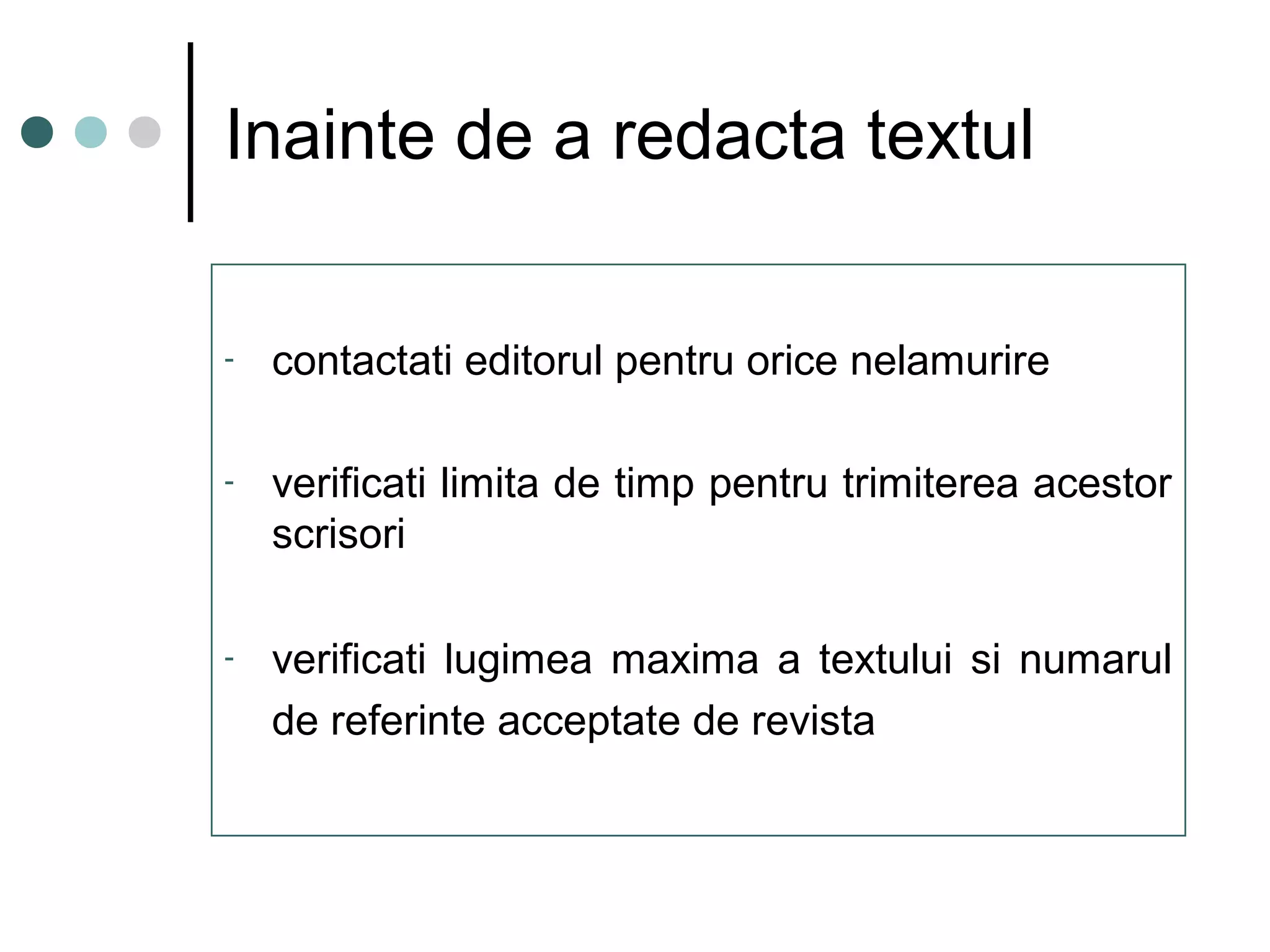 Cum sa scriem o scrisoare catre editor | PPT