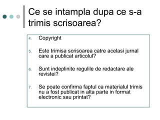 Cum sa scriem o scrisoare catre editor | PPT