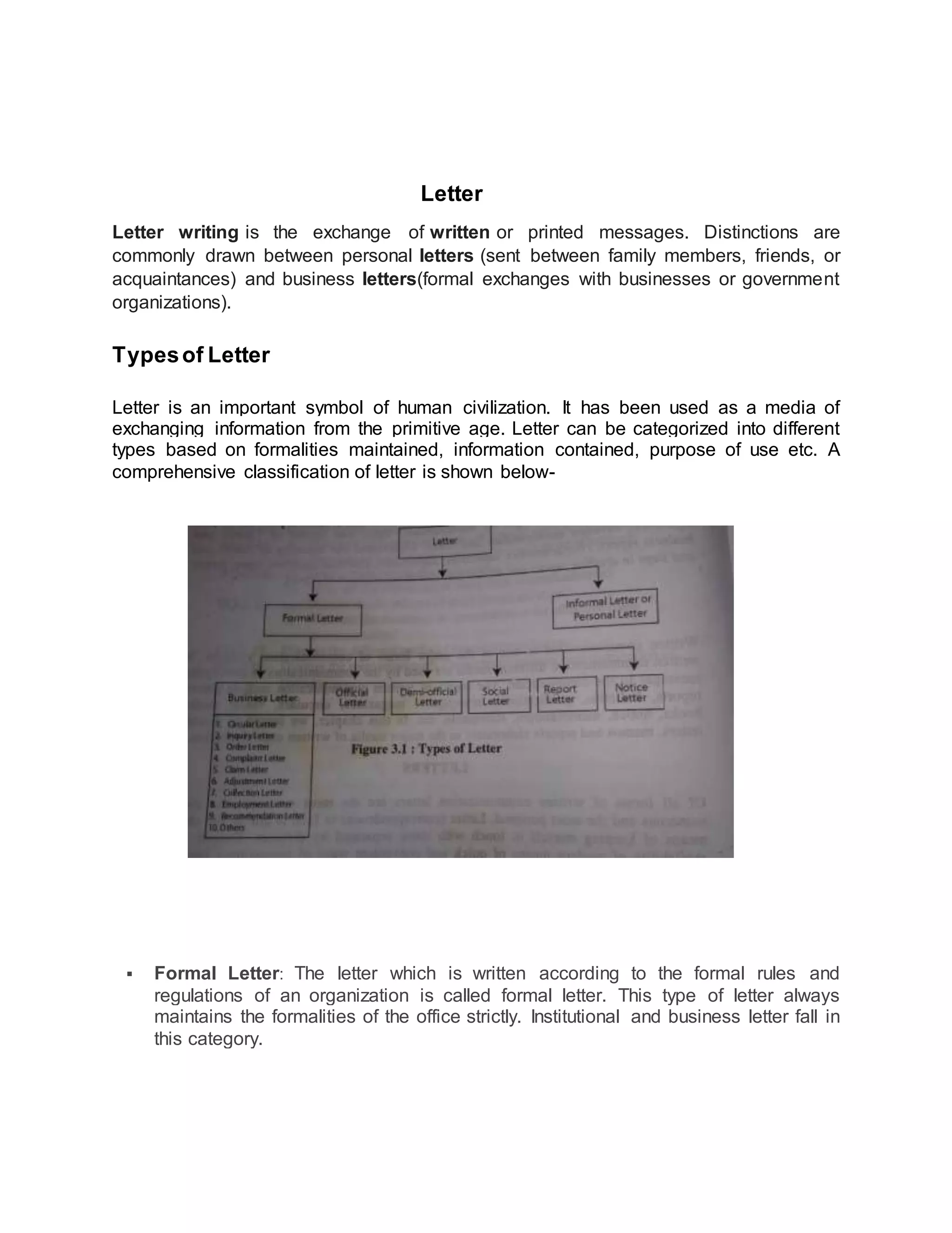Letter and types | PDF