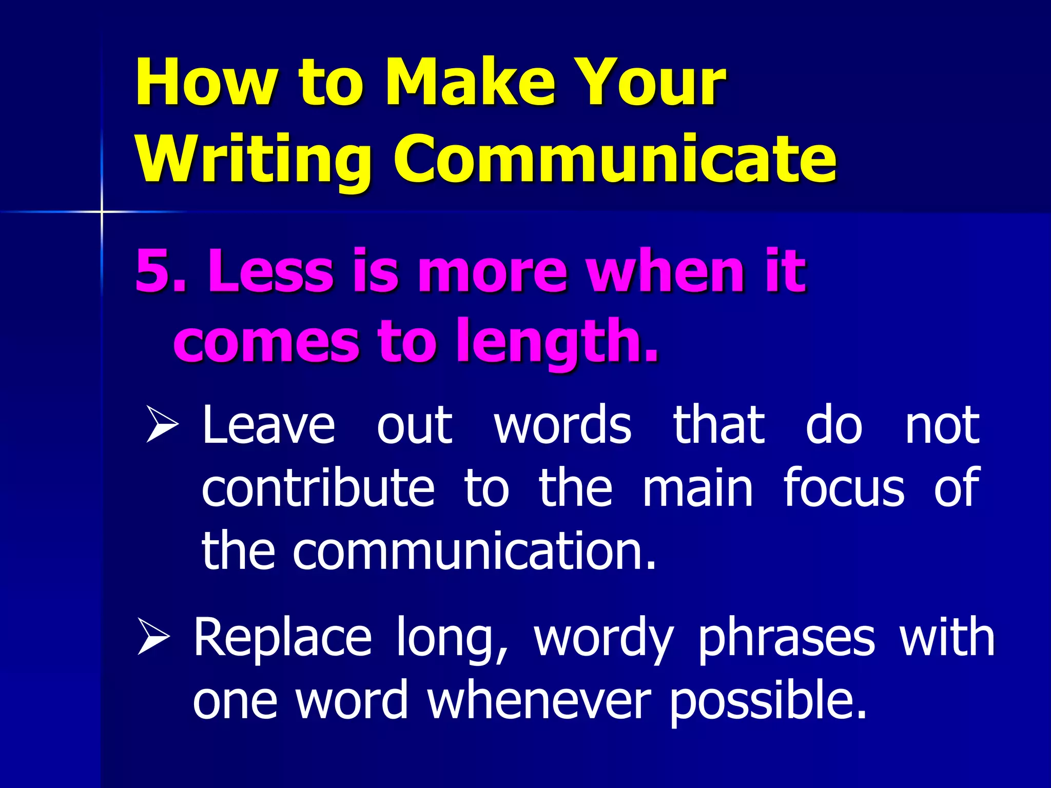 Writing Effective Communication, Memos and Letters | PPTX | Freelance ...