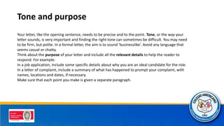 Letter | PPT