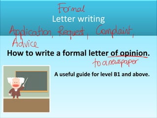 Letter of opinion | PPT