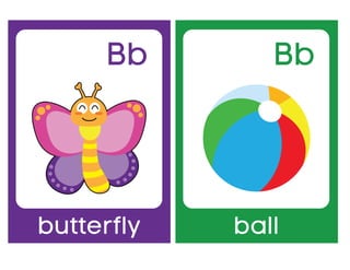 Letter-Bb-flashcardsfor kindergarten learners | PDF