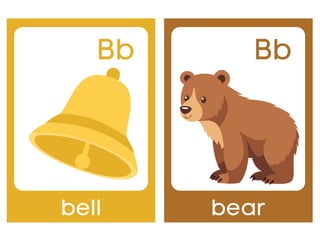 Letter-Bb-flashcardsfor kindergarten learners | PDF