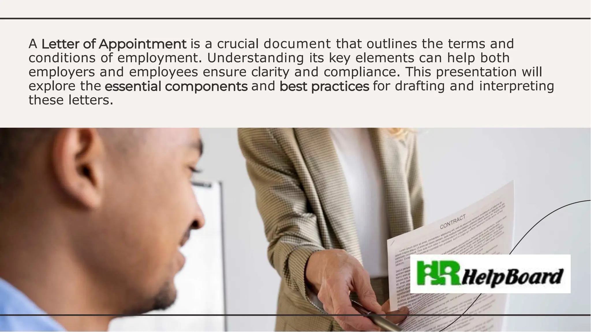 letter-of-appointment, Teacher appointment letter | PPT