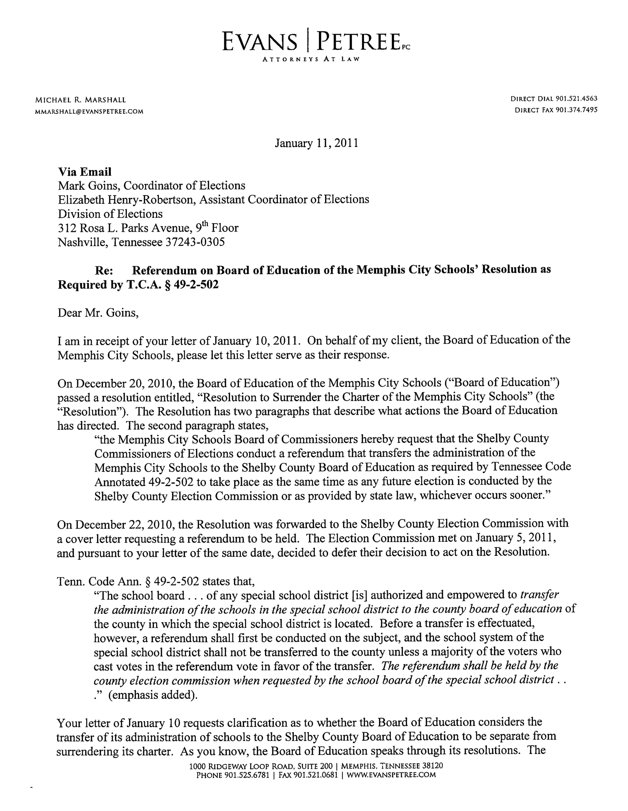 Letter to-goins-in-response-to-his-questions-about-referendum | PDF