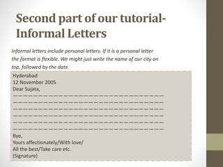 Letter writing | PPT