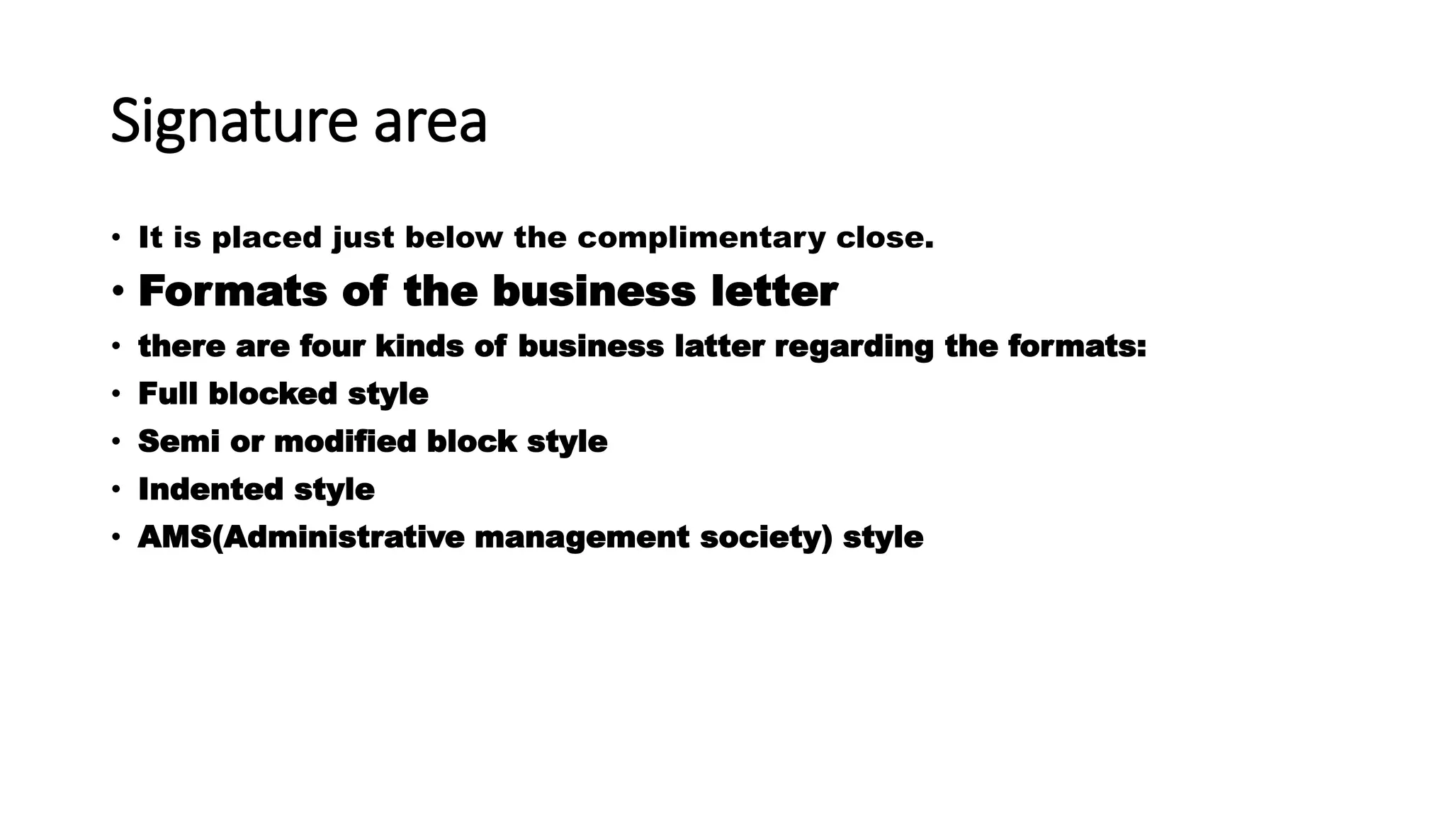 Letter - writing ( structure and type ) | PPTX