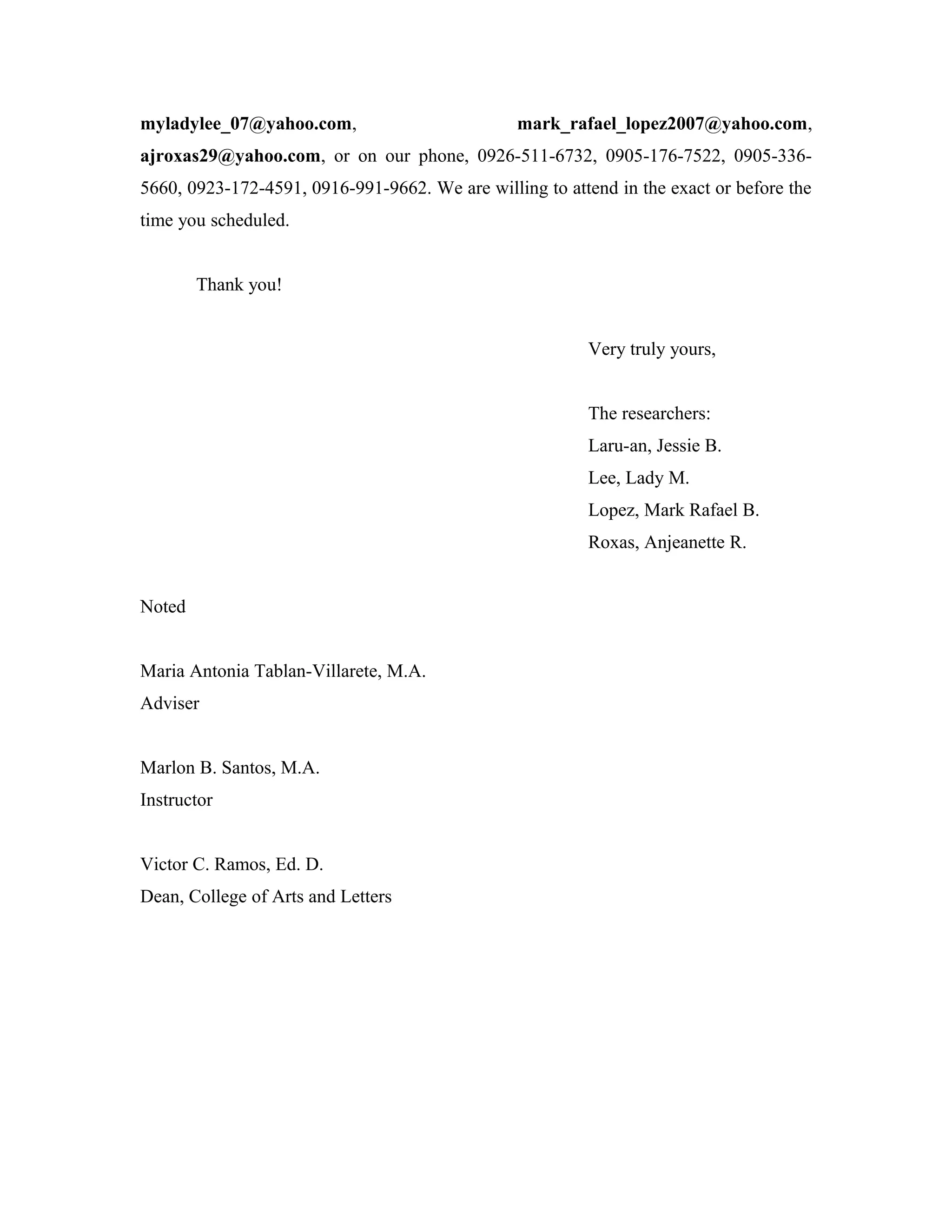 Letter 1 mr. jose cheung | DOC