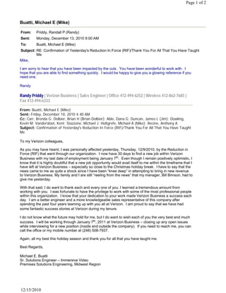 Letter #2 mike buatti recommendations | PDF
