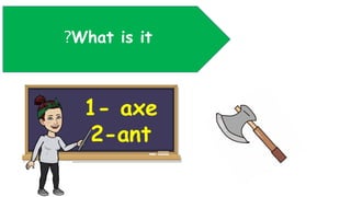 letter Aa apple ant ax aligator how to write letter a | PPTX