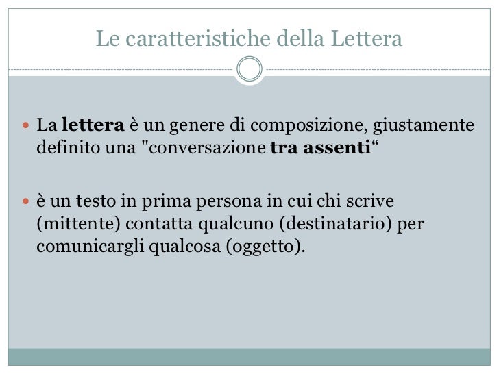 Lettera email