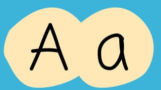 Letter Aa (name, sound and words) | PDF