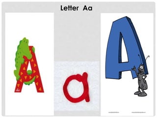 Letter A | PPTX