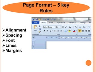 Letter as a commercial document in the corporate sector | PPTX