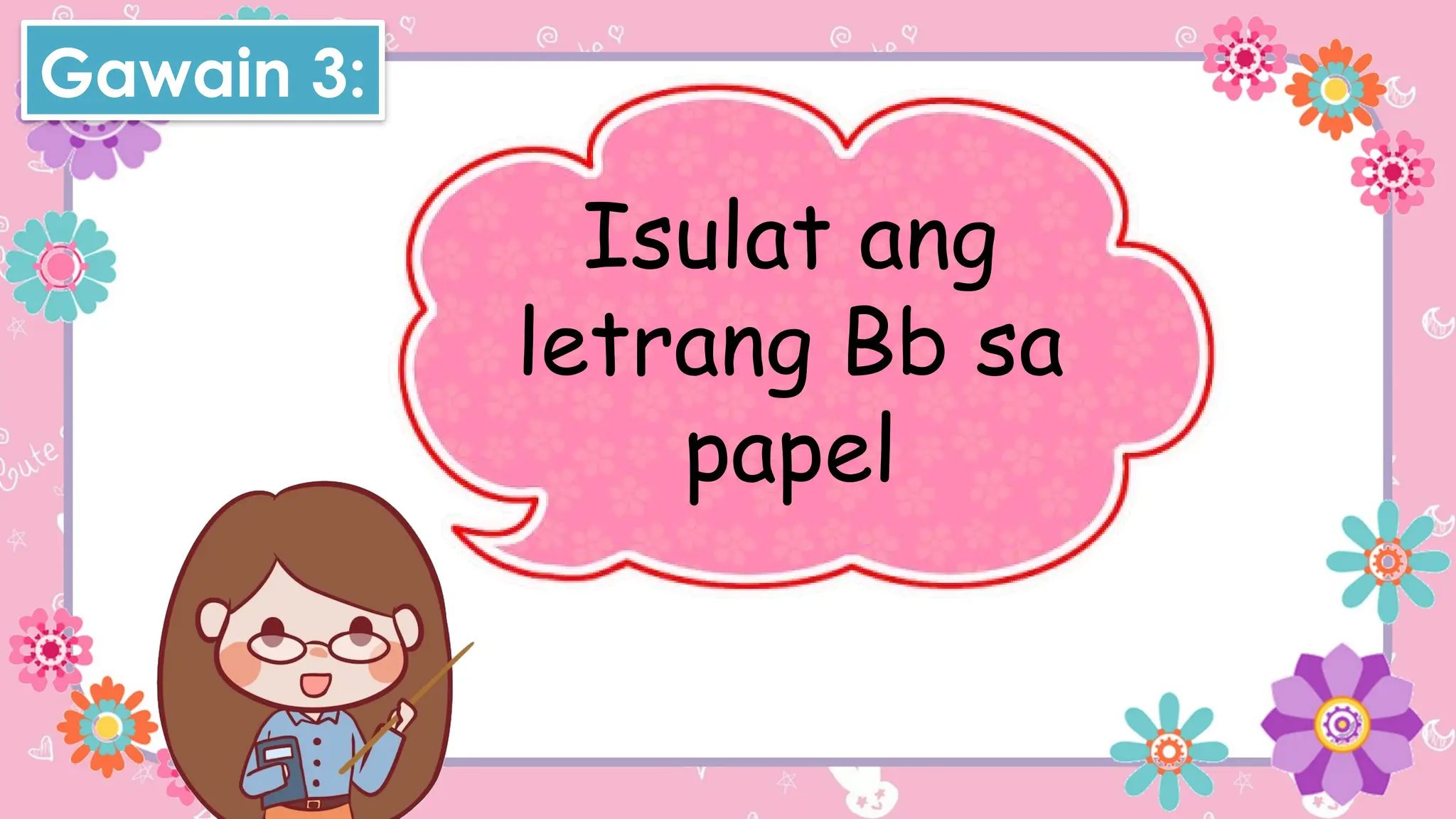 Letter Bb, word start with letter B with pictures.pptx