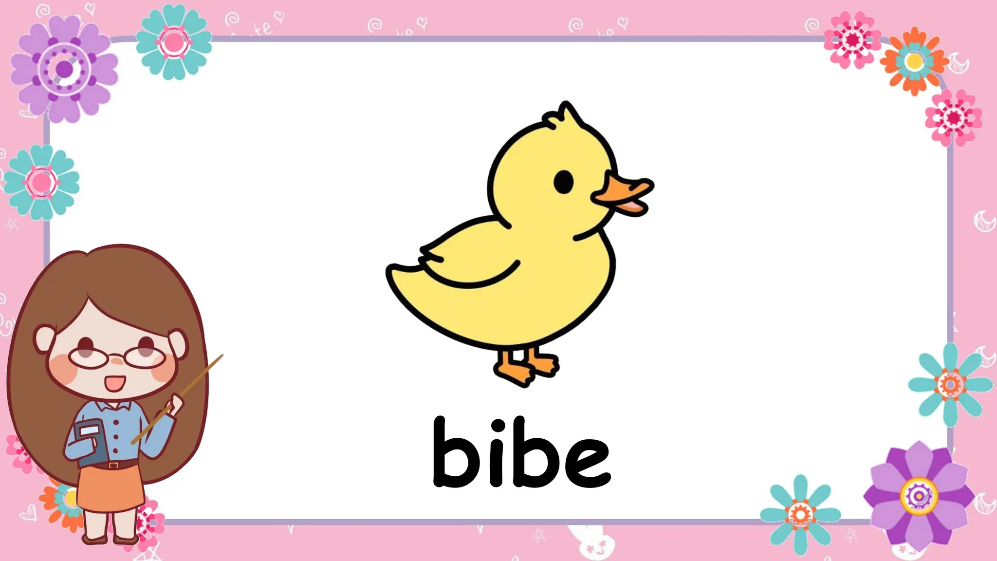 Letter Bb, word start with letter B with pictures.pptx