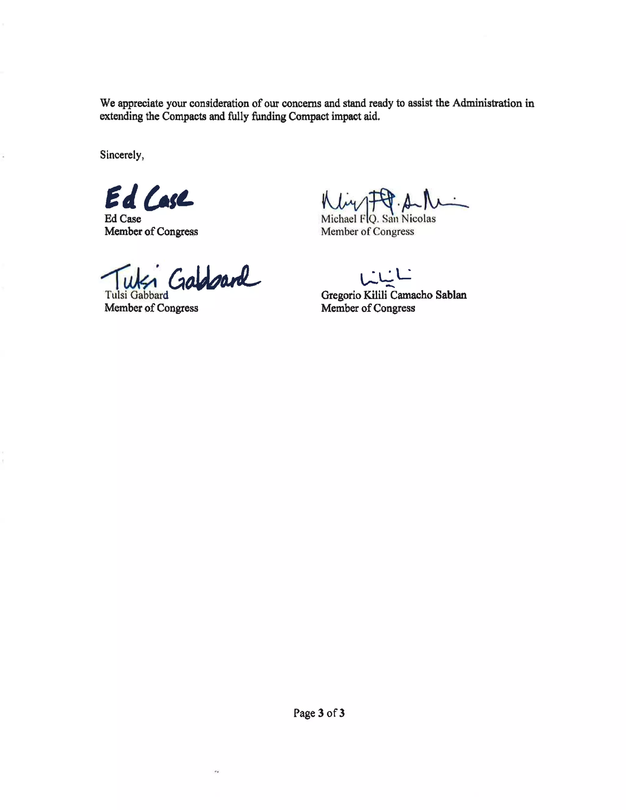 Case COFA Letter | PDF