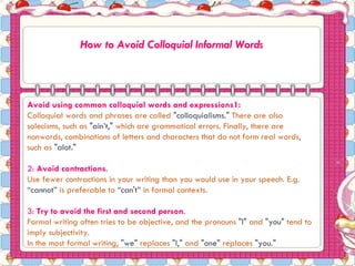 Letter complaint | PPT