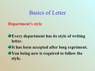 Letter drafting.bose