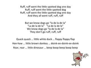 Letter D Toddler Storytime | PPTX