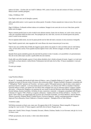 Lettere di condannati a morte della resistenza italiana | PDF