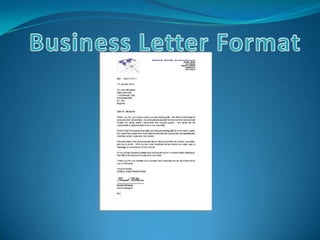Letter format | PPT