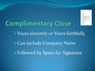 Letter format | PPTX