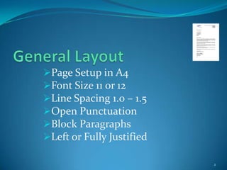 Letter format | PPT