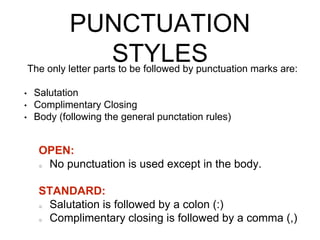 Letter format le | PPTX