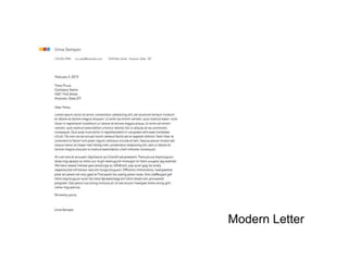 Letter format le | PPTX