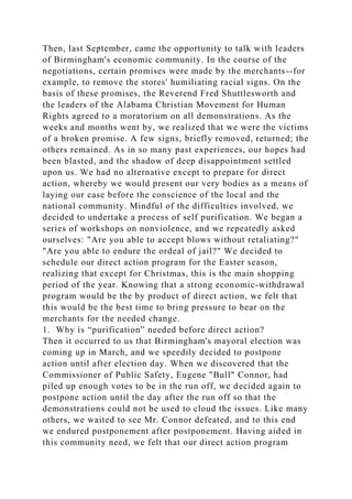 Letter From Birmingham Jail - MLK - 16 April 1963My Dear Fel.docx