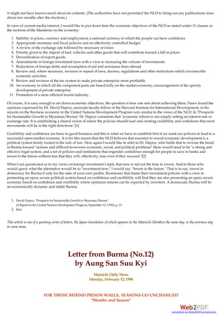Letters from Burma Letter by Aung San Suu Kyi -SEEDS OF DEMOCRACY ...