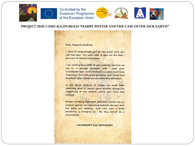 Letter from dumbledore | PDF