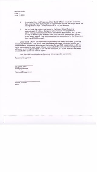 Letter to Peter Carlisle | PDF
