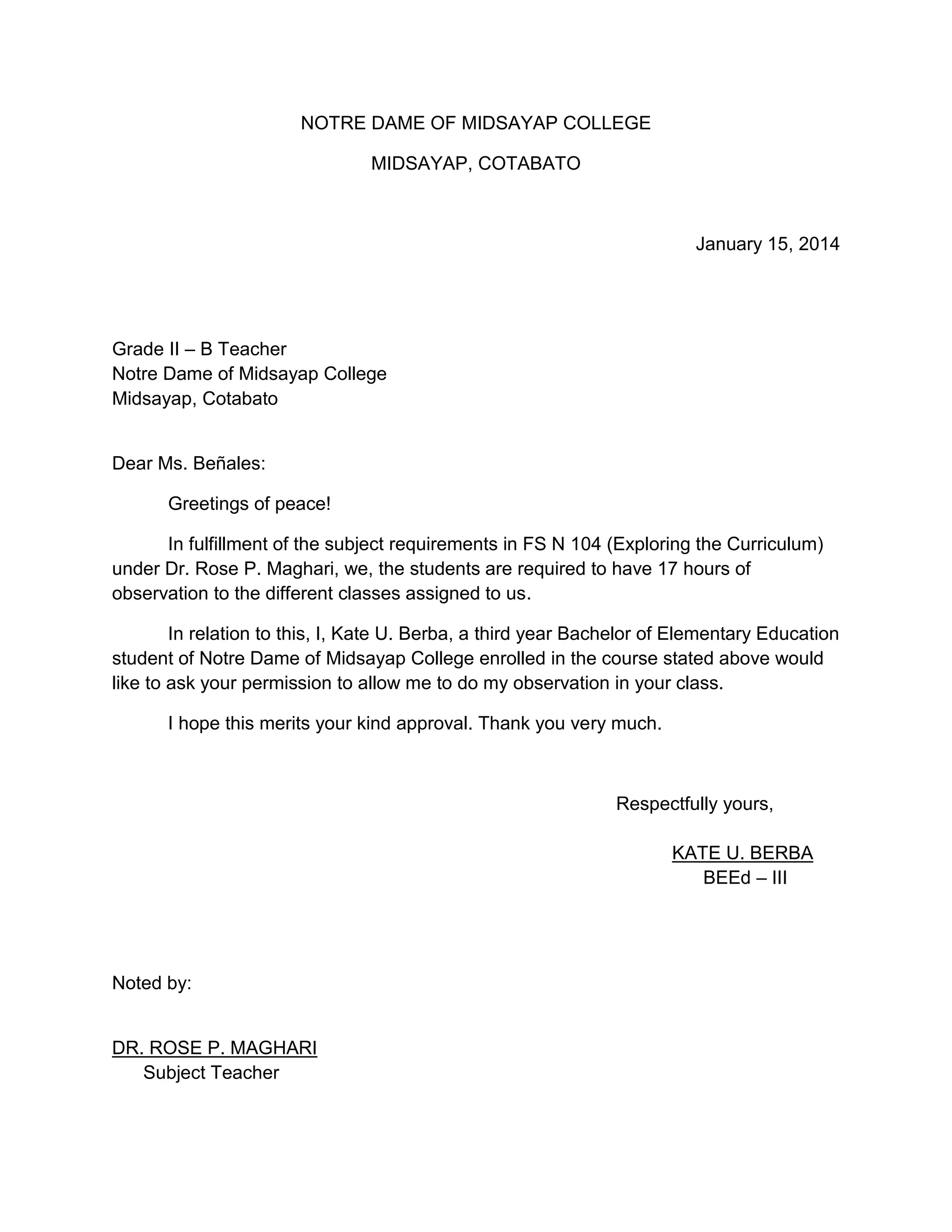 Letter fs | DOCX