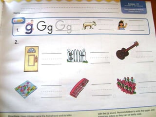 Letter g | PPTX