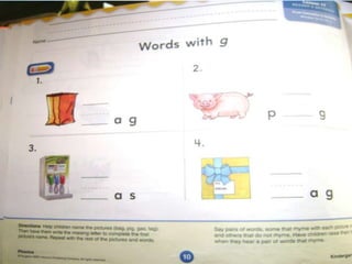 Letter g | PPTX