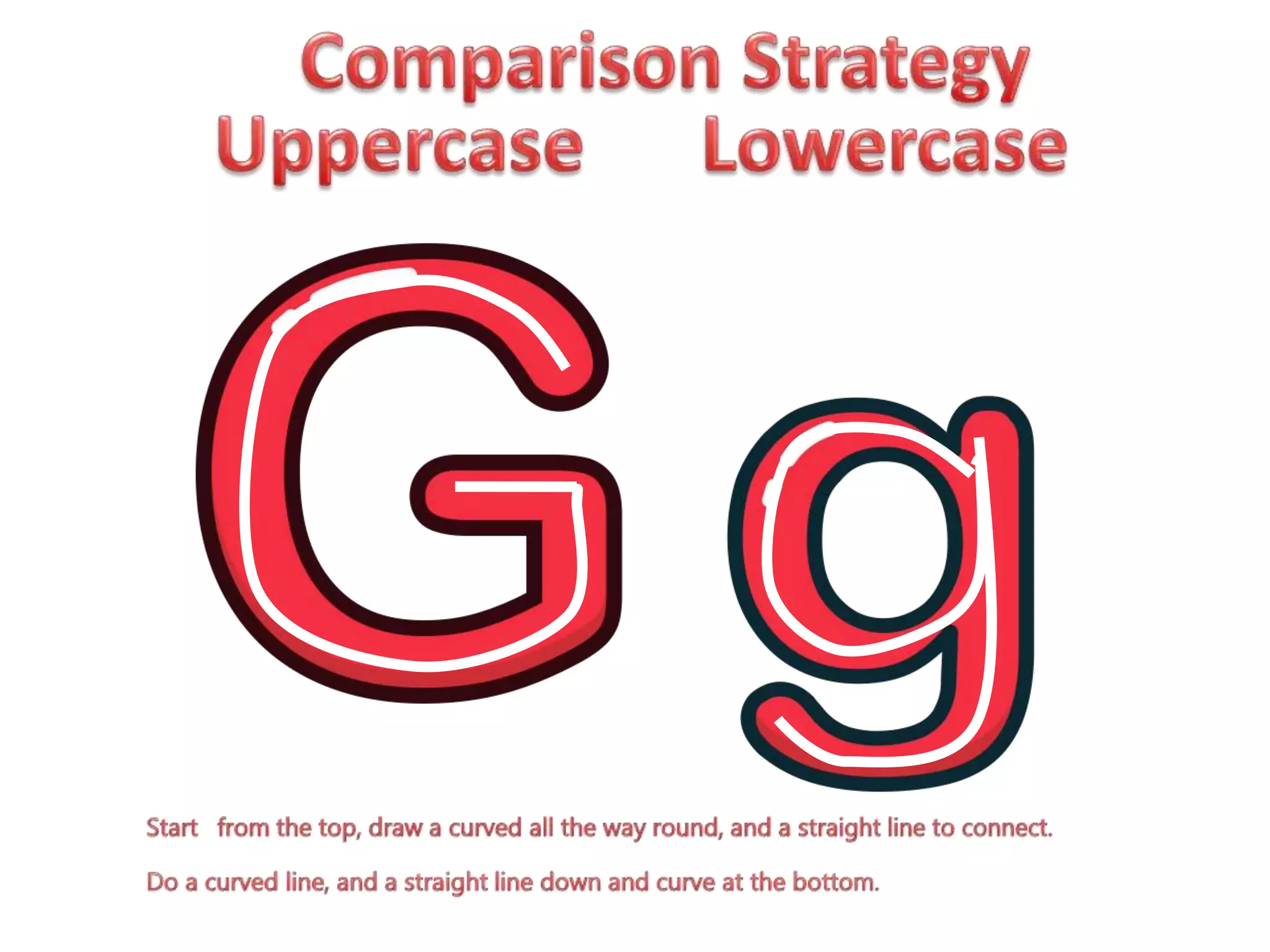 Letter gg recognition | PPTX