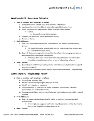 Work Sample | DOCX